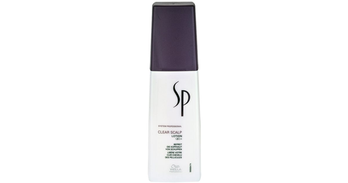 Wella Professionals SP Clear Scalp Hair Treatment Against Dandruff ...