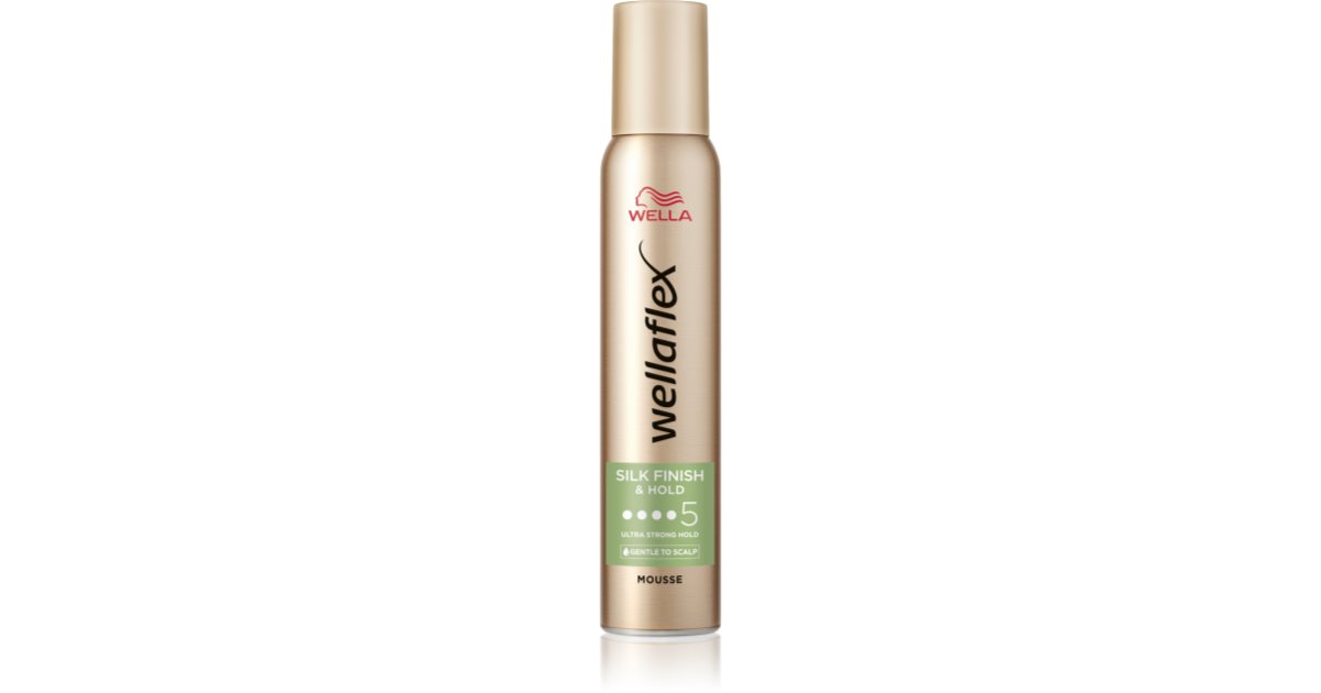 Wella Wellaflex Flexible Ultra Strong styling mousse ultra strong hold ...