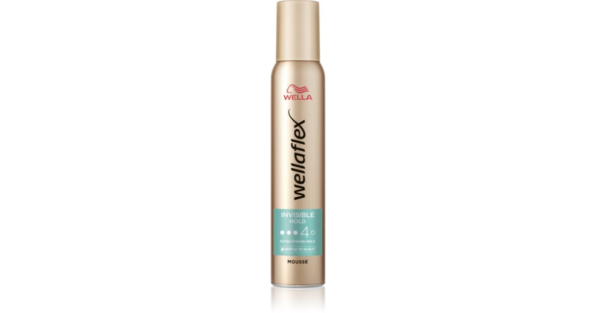 Wella Wellaflex Invisible Hold styling mousse with extra strong hold ...