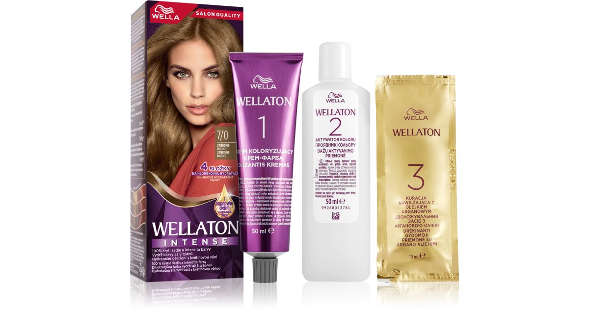 Wella Wellaton Intense Permanent Hair Dye with argan oil reviews ...