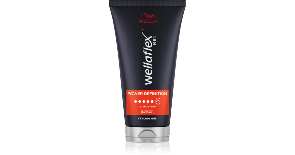 Wella Wellaflex Men hair gel with extra strong hold | notino.co.uk