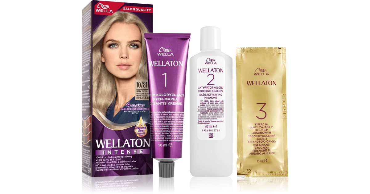 Wella Wellaton Intense permanent hair dye with argan oil | notino.co.uk