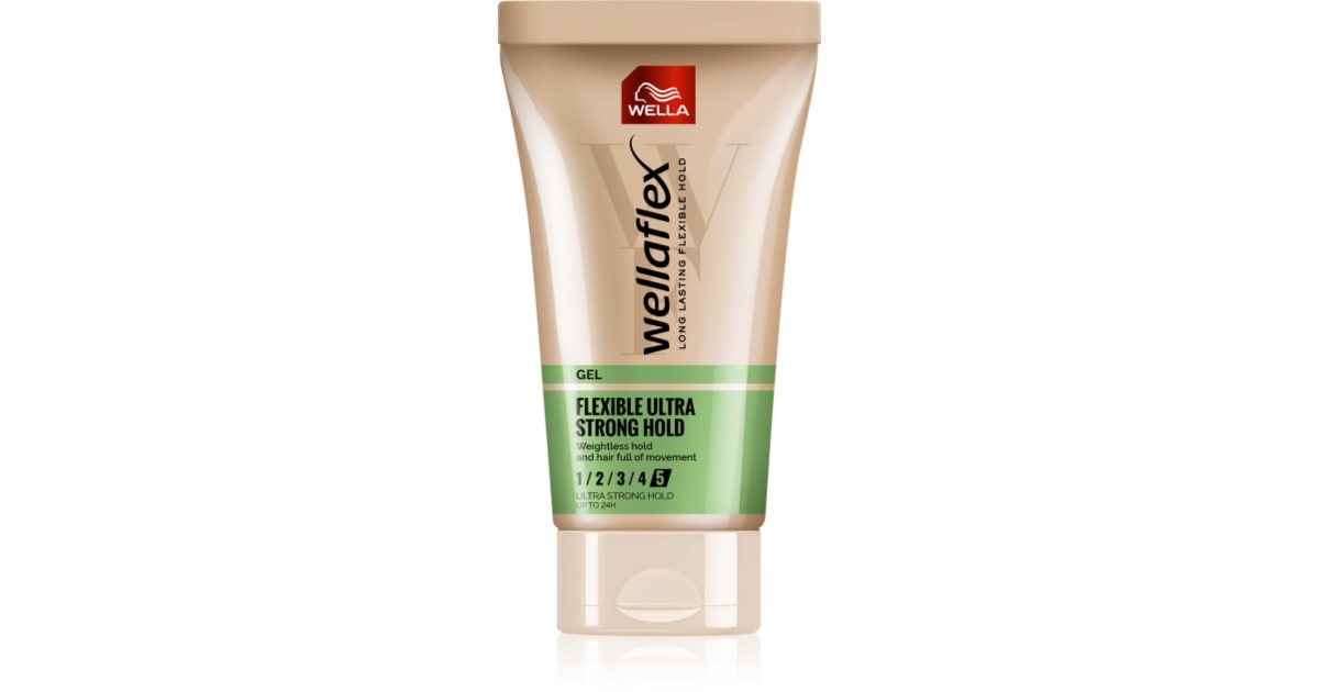 Wella Wellaflex Flexible Ultra Strong hair gel with extra strong hold ...