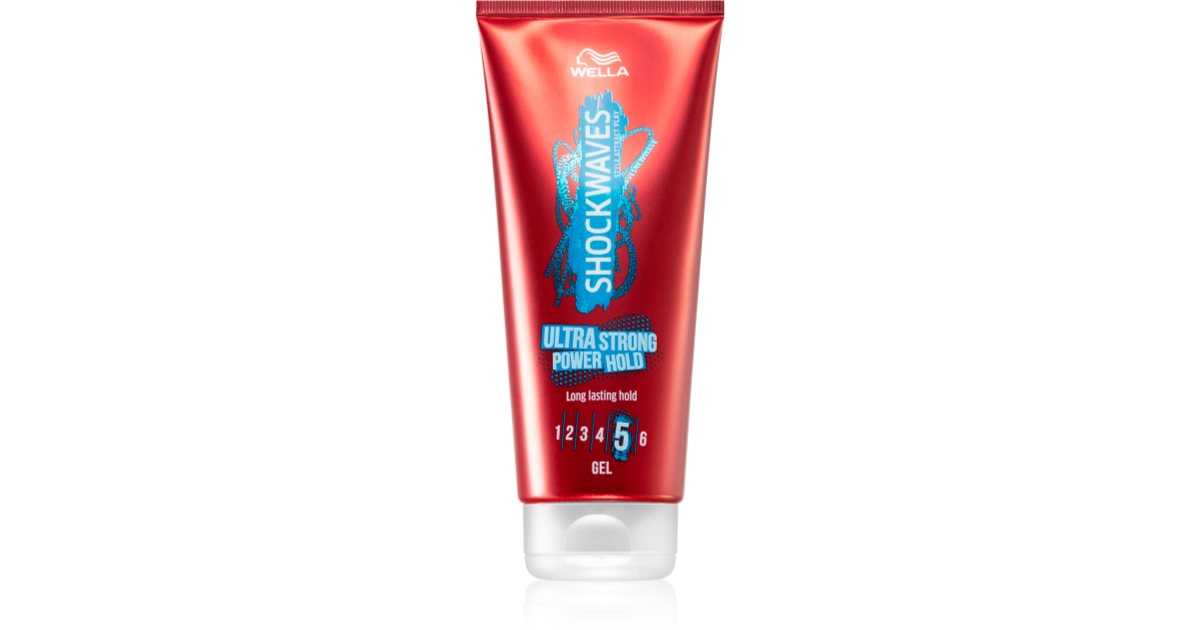 Wella Shockwaves Ultra Strong Power Hold hair gel with strong hold ...