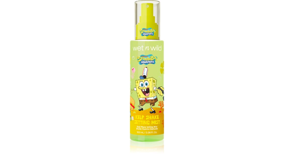 Wet n Wild SpongeBob SquarePants Kelp Shake Setting Mist Make-up ...