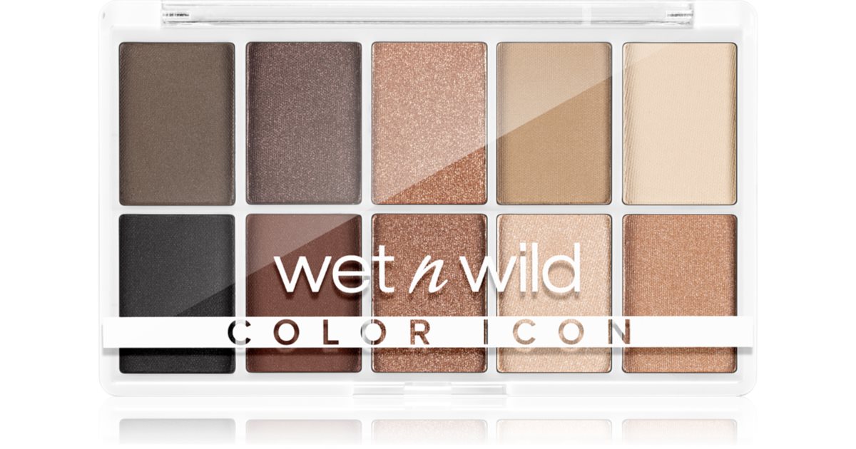 Wet n Wild Color Icon 10-Pan eyeshadow palette Review | notino.co.uk