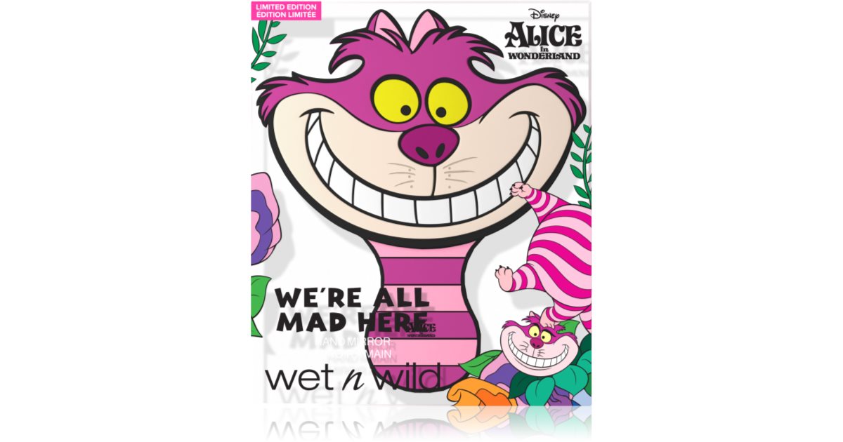 Wet n Wild Alice in Wonderland We're All Mad Here miroir de maquillage ...