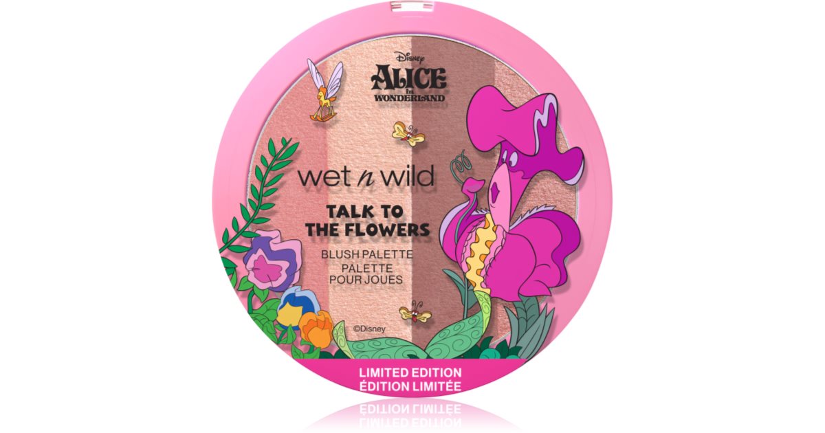 Wet n Wild Alice in Wonderland Talk to the Flowers blush multicolore ...