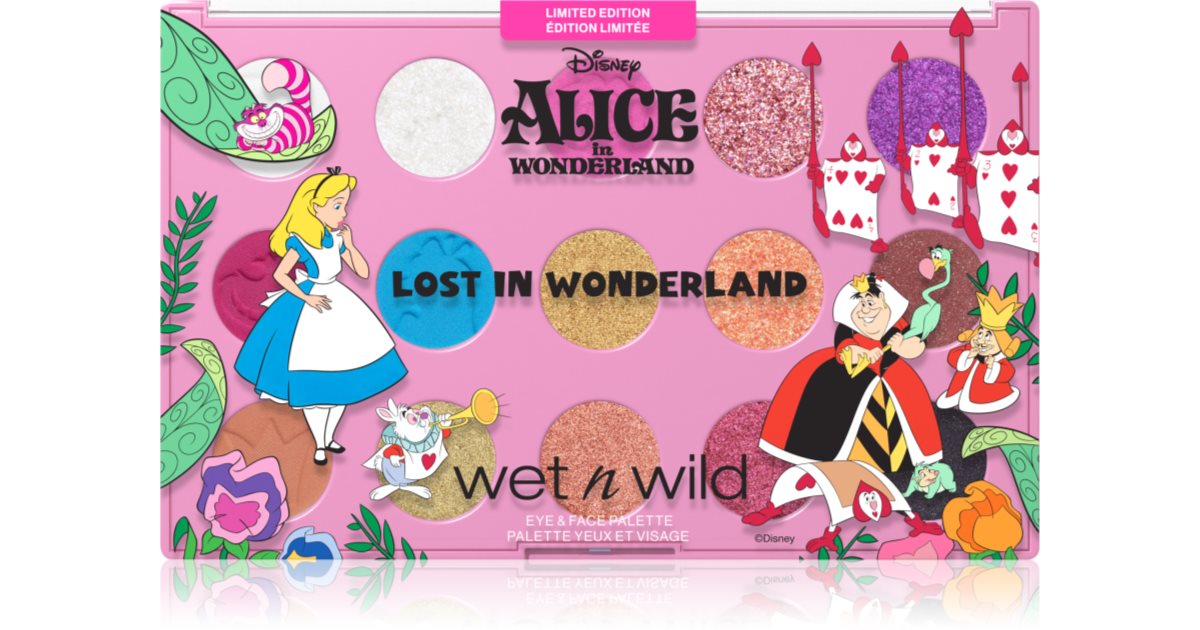 Wet n Wild Alice in Wonderland Lost in Wonderland палітра тіней ...