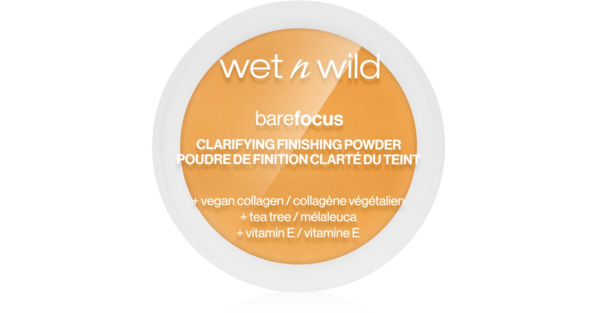 Wet n Wild Bare Focus Clarifying Finishing Powder Mattifying Powder ...