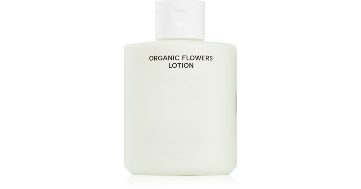 WHAMISA Organic Flowers Lotion Double Rich loção refrescante e ...
