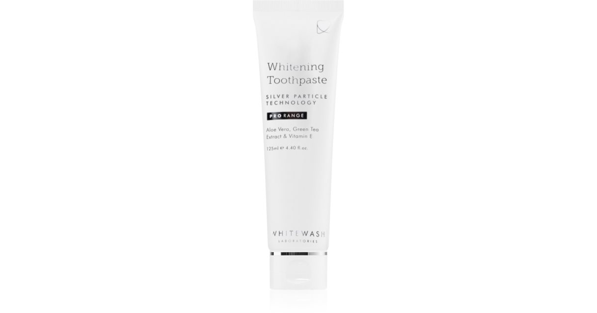 Whitewash Professional Whitening Toothpaste with Silver Particles ...