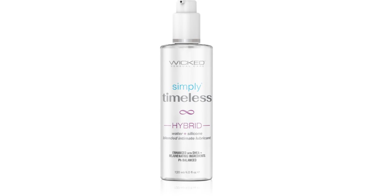 Wicked Simply Timeless Hybrid + DHEA lubricant gel hybrid | notino.co.uk