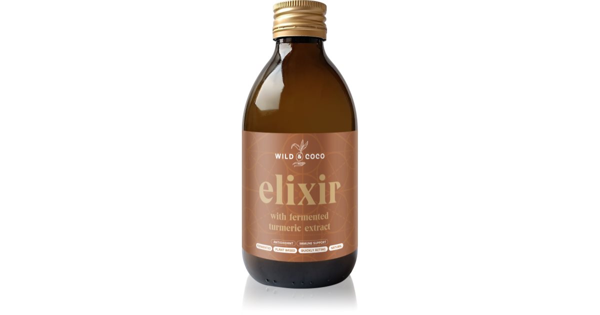 WILD & COCO Essential Elixir Nahrungsergänzungsmittel aus Kräutern ...