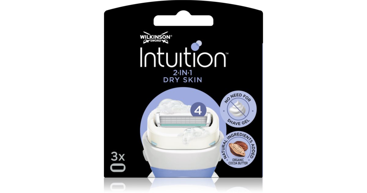 Wilkinson Sword Intuition Dry Skin Replacement Blades | notino.ie