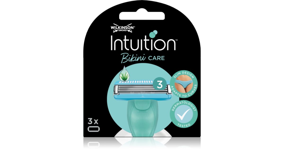 Wilkinson Sword Intuition Sensitive Care Replacement Blades with aloe ...