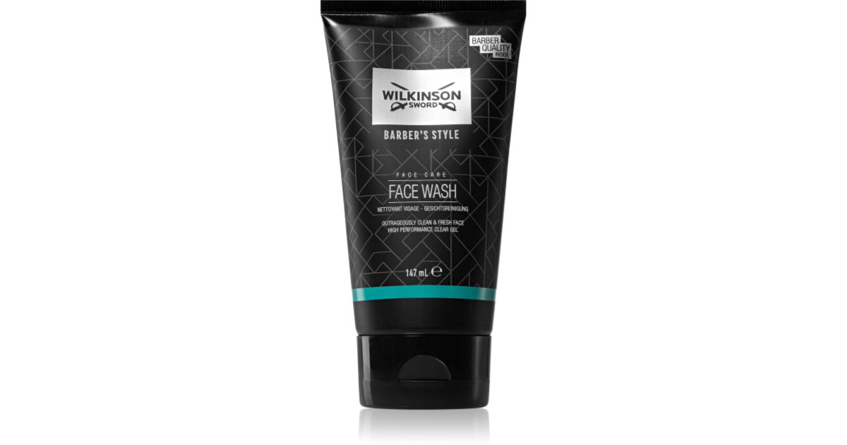 Wilkinson Sword Barbers Style Face Wash crème nettoyante nourrissante ...