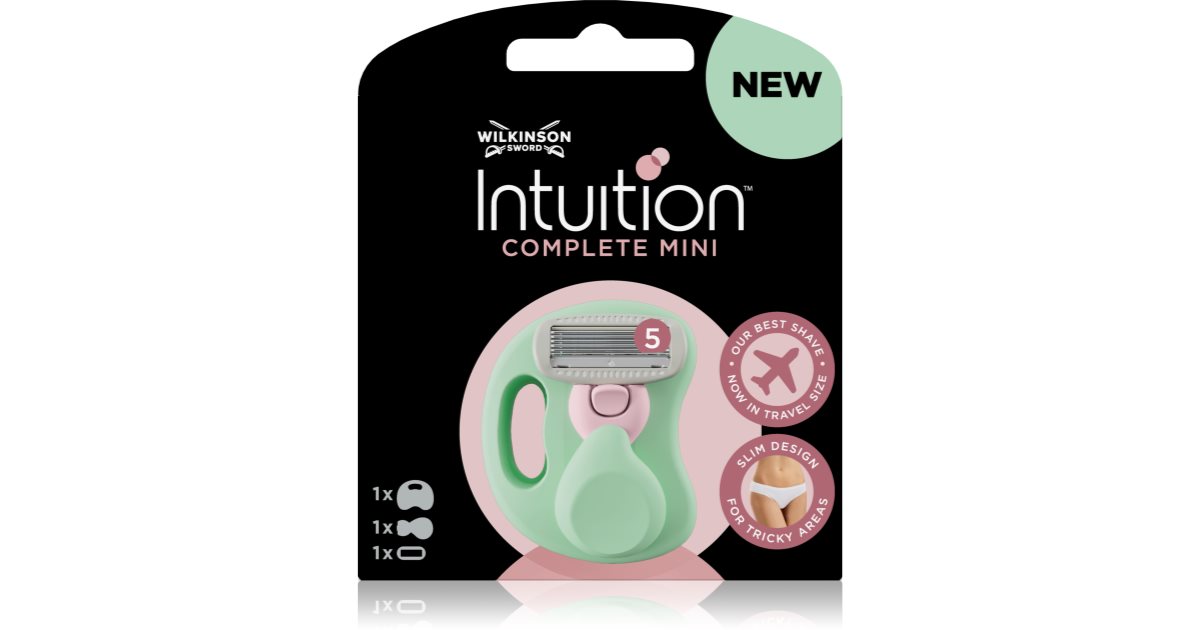 Wilkinson Sword Intuition Complete Mini rasoio da viaggio con astuccio ...