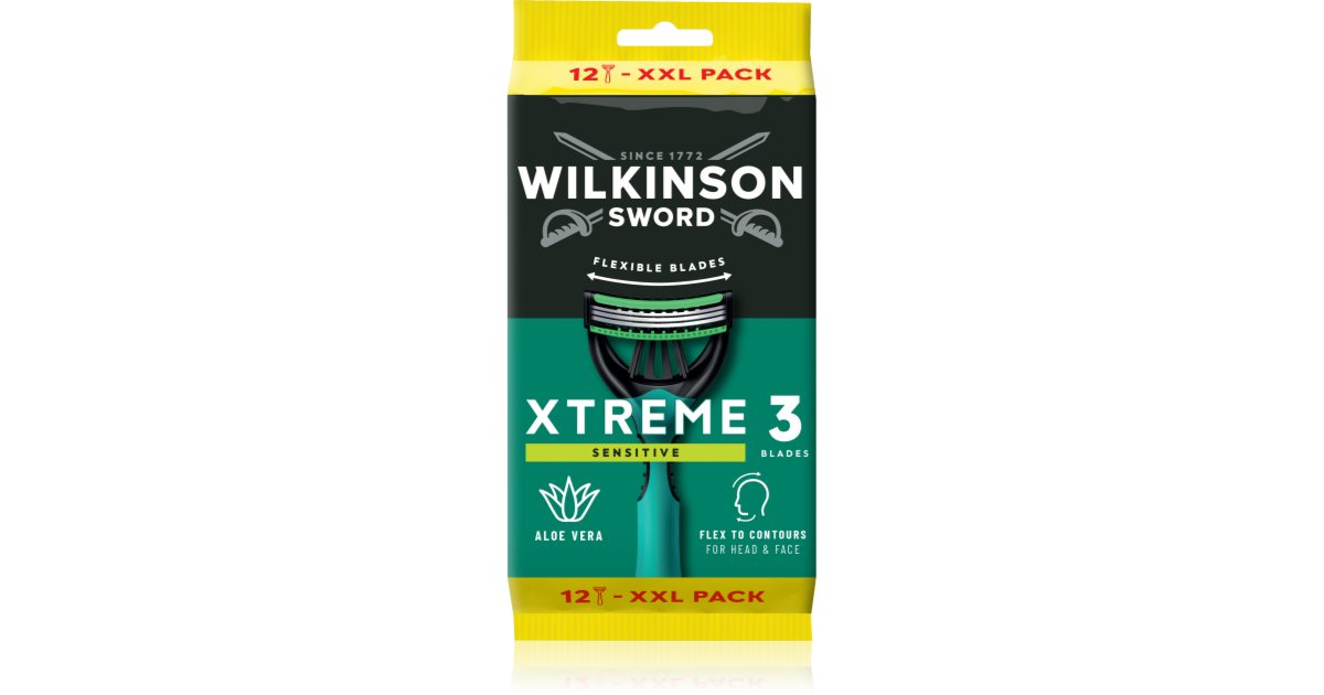 Wilkinson Sword Xtreme 3 Sensitive Comfort Engangsblade til mænd ...