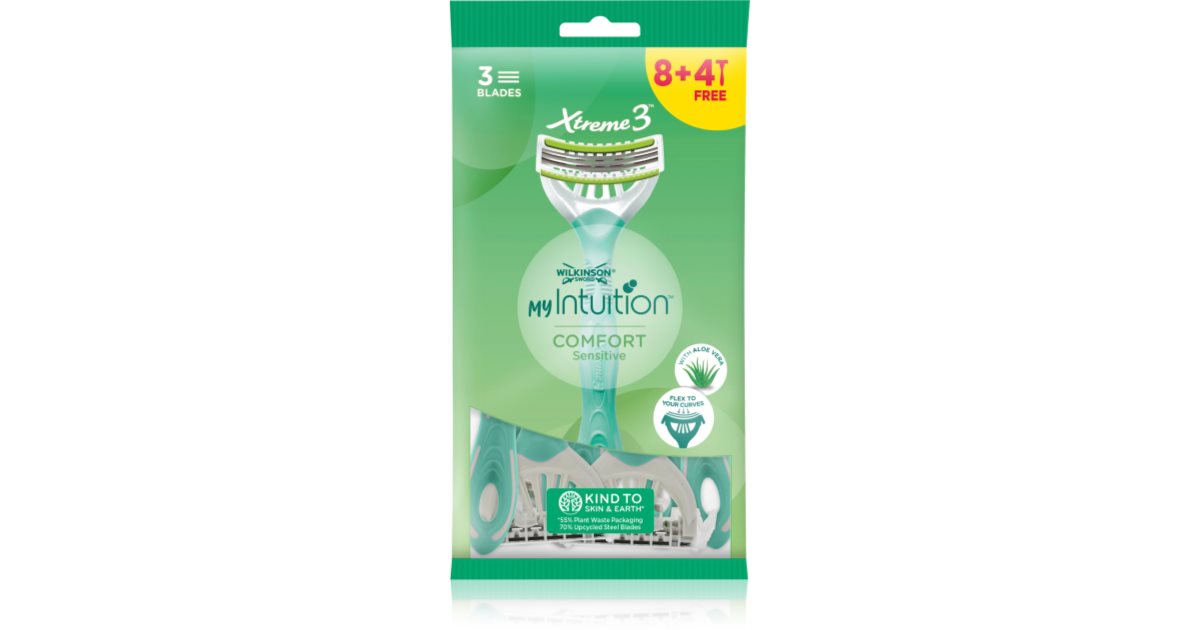 Wilkinson Sword Xtreme 3 Comfort Sensitive Disposable Razors | notino.ie