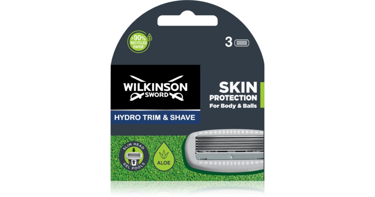 Wilkinson Sword Hydro Trim and Shave Skin Protection For Body and Balls ...