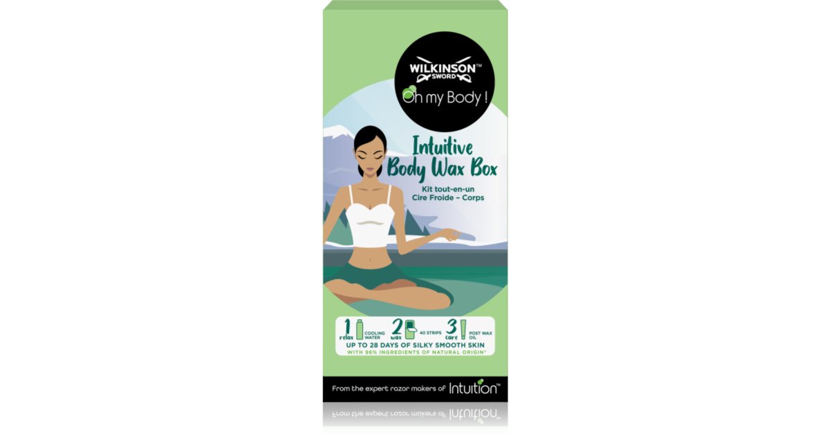 Wilkinson Sword Oh my Body! Body Wax Box ensemble pour la dépilation ...