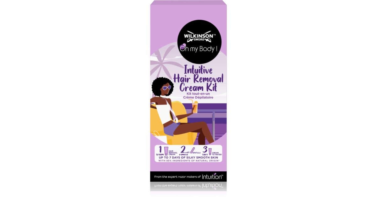 Wilkinson Sword Oh my Body! Hair Removal Kit Sæt til depilering | notino.dk