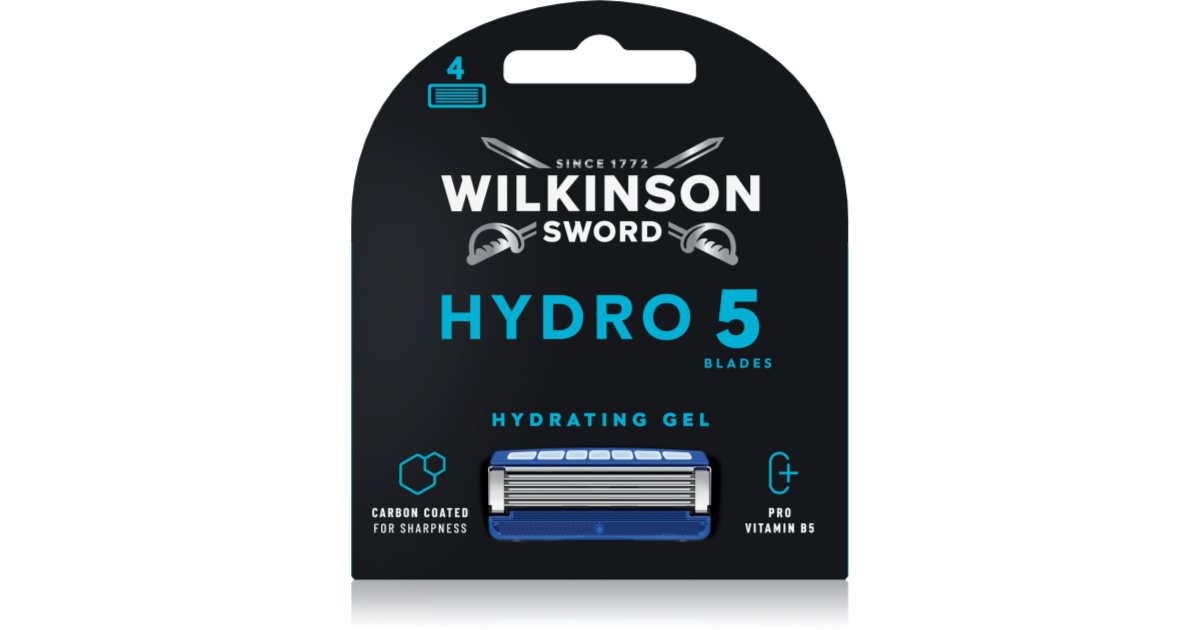 Wilkinson Sword Hydro5 shaver + spare blades 4 pcs | notino.co.uk