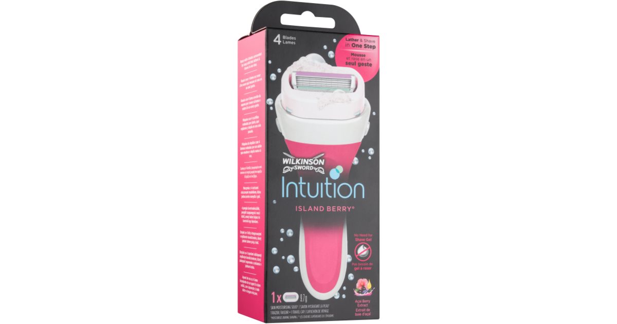 Wilkinson Sword Intuition Island Berry Scheerapparaat | notino.nl