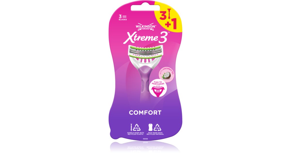 Wilkinson Sword Xtreme 3 Beauty Disposable Razors | notino.co.uk