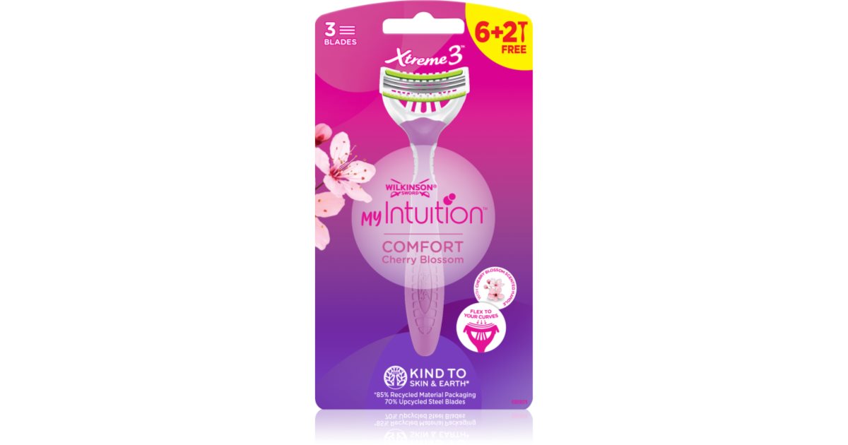 Wilkinson Sword Xtreme 3 Comfort Cherry Blossom brivniki za enkratno ...