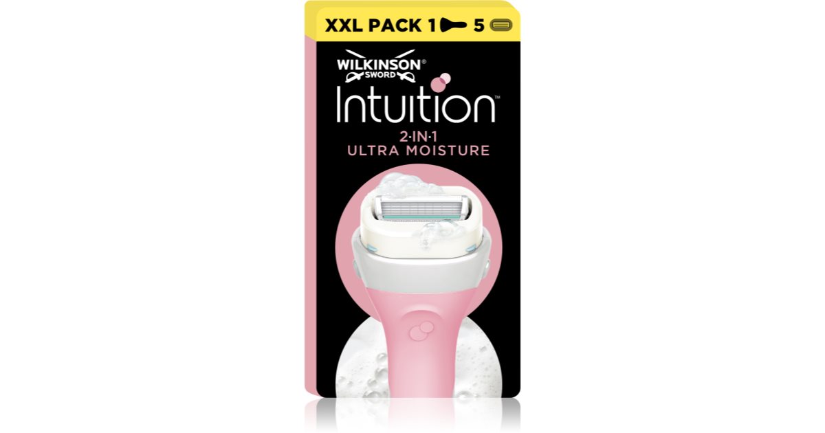 Wilkinson Sword Intuition 2in1 Ultra Moisture Razor razor + replacement ...