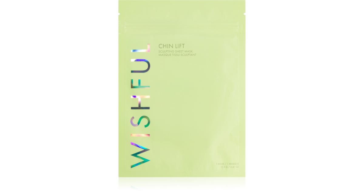 Wishful Chin Lift lifting cloth mask for firming of the neck and chin ...