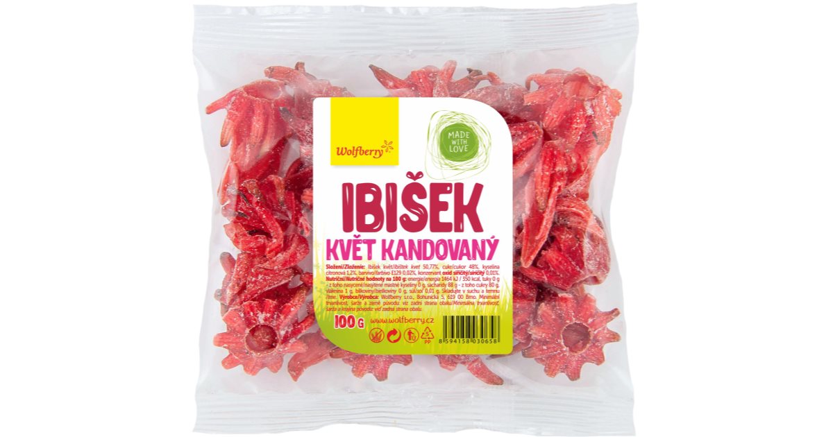 Wolfberry Hibiscus Flower Candied | notino.pl