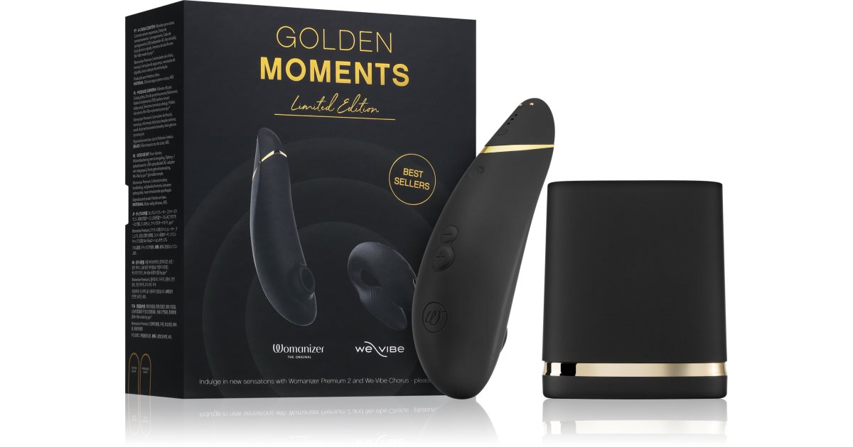 Womanizer Golden Moments Collection Womanizer Premium + We-Vibe Chorus ...