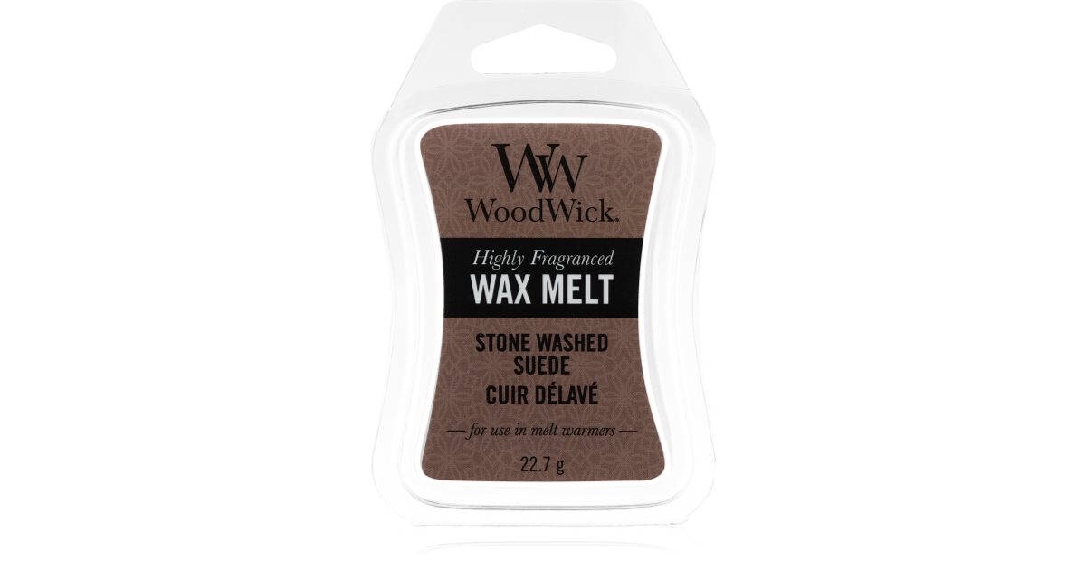 Woodwick Stone Washed Suede wax melt | notino.co.uk