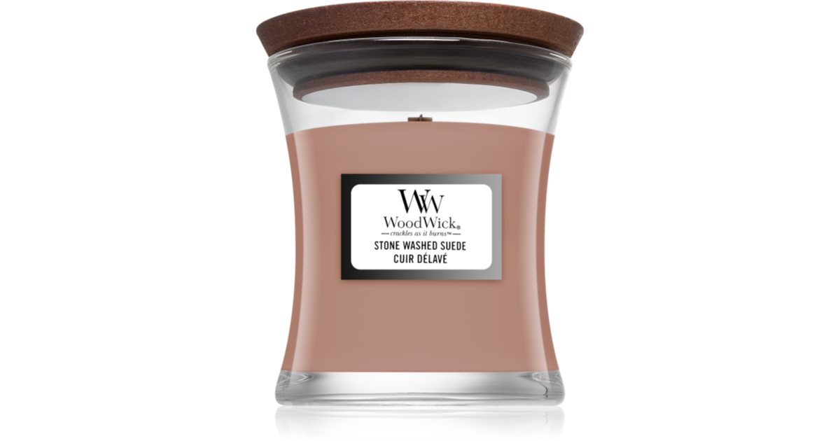 Woodwick Stone Washed Suede | Livrare rapida! | Notino.ro