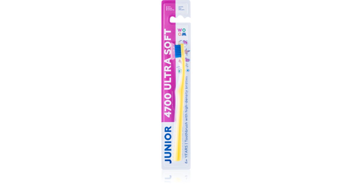 WOOM Toothbrush Junior 4700 Ultra Soft cepillo de dientes para niños a ...