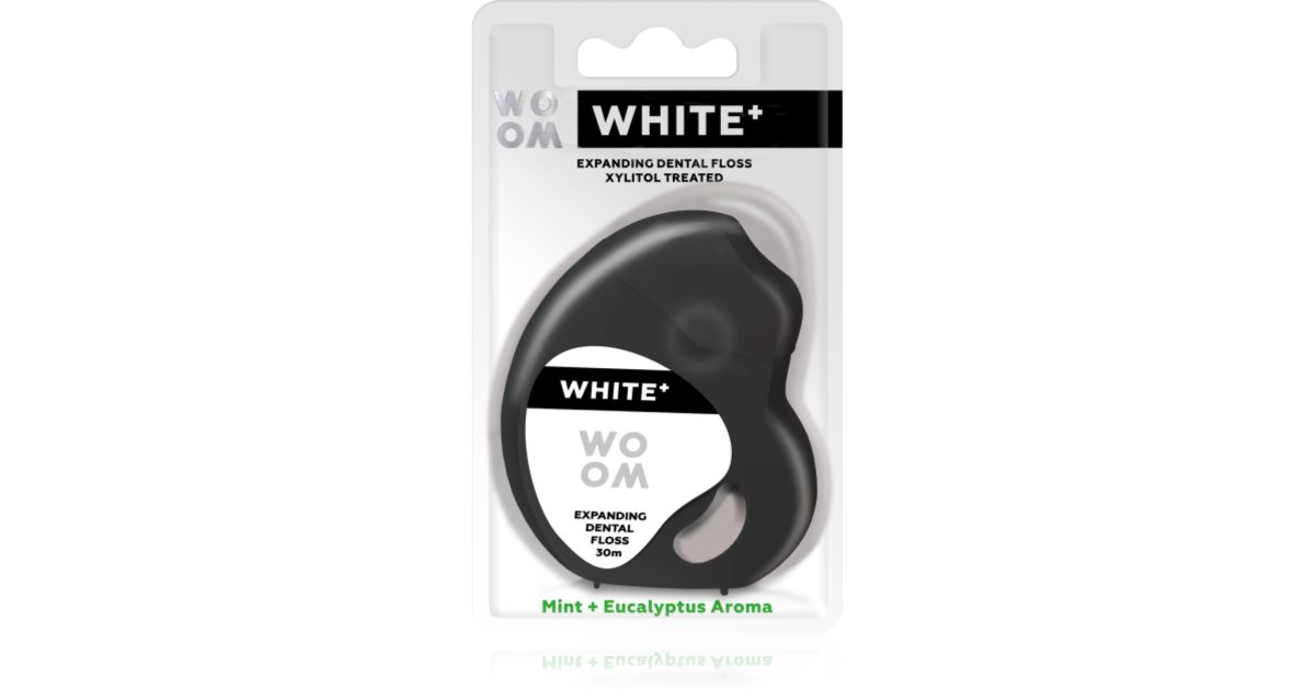 WOOM White+ Dental Floss filo interdentale cerato | notino.it