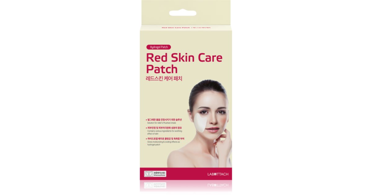 Wooshin Labottach Red Skin Care Patch parches de hidrogel para las ...