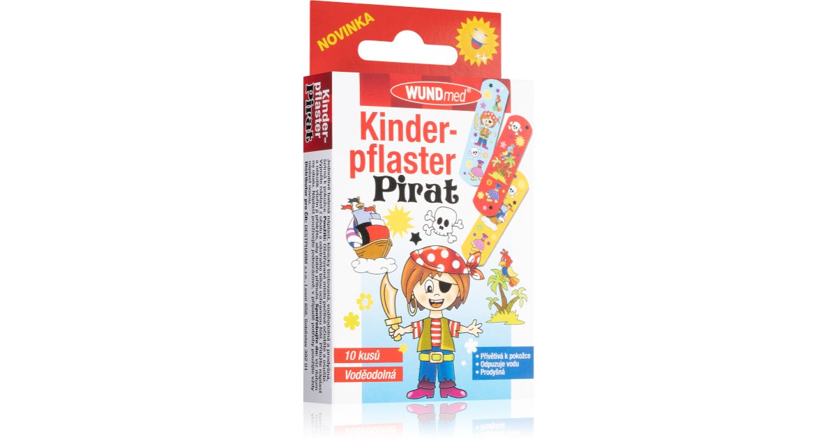 WUNDmed Kinderpflaster Pirat Pflaster für Kinder | notino.ch
