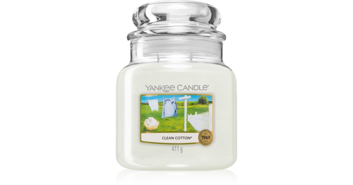 Yankee Candle Clean Cotton dišeča sveča | notino.si