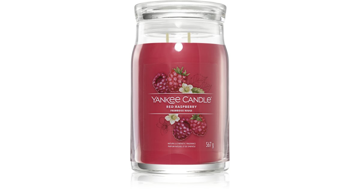Yankee Candle Red Raspberry scented candle I. Signature | notino.co.uk