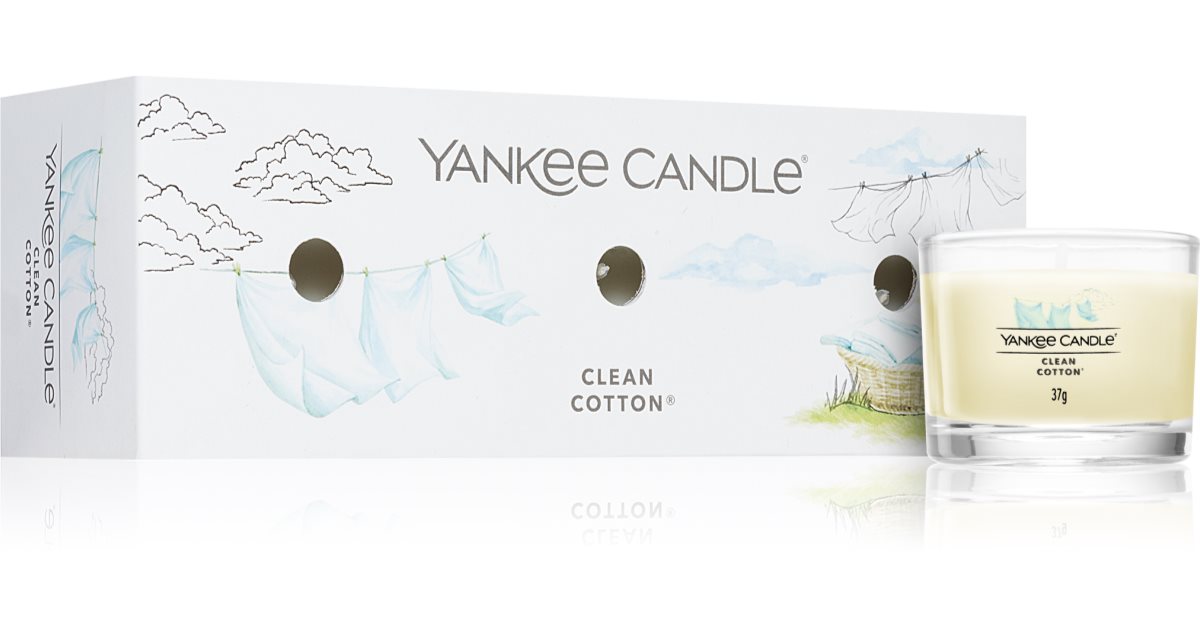 Yankee Candle Clean Cotton dovanų rinkinys | notino.lt