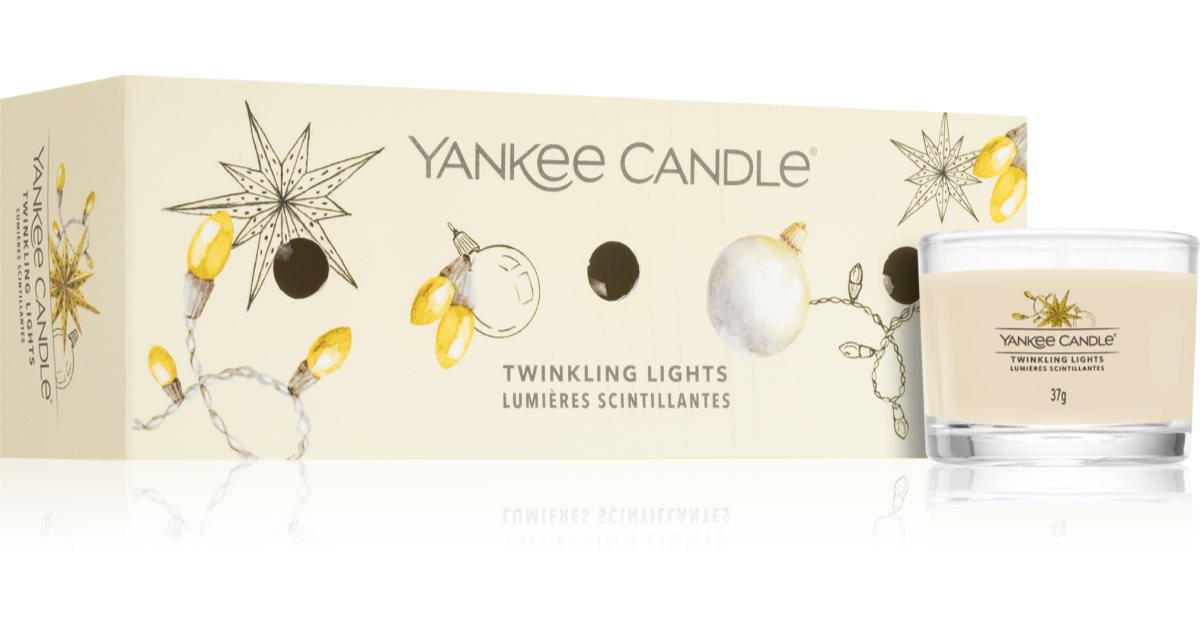 Yankee Candle Twinkling Lights coffret presente de Natal | notino.pt