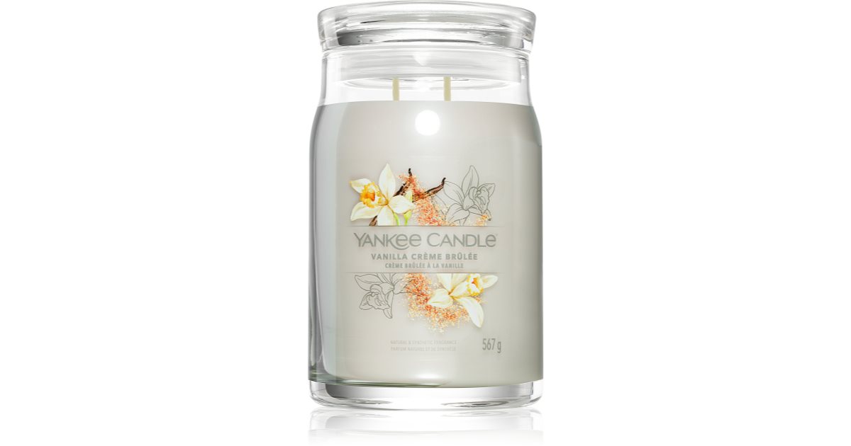 Yankee Candle Vanilla Crème Brûlée scented candle | notino.co.uk