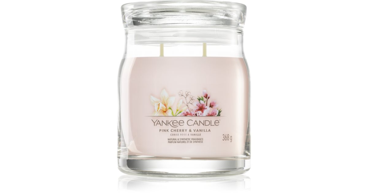 Yankee Candle Pink Cherry & Vanilla bougie parfumée Signature | notino.fr