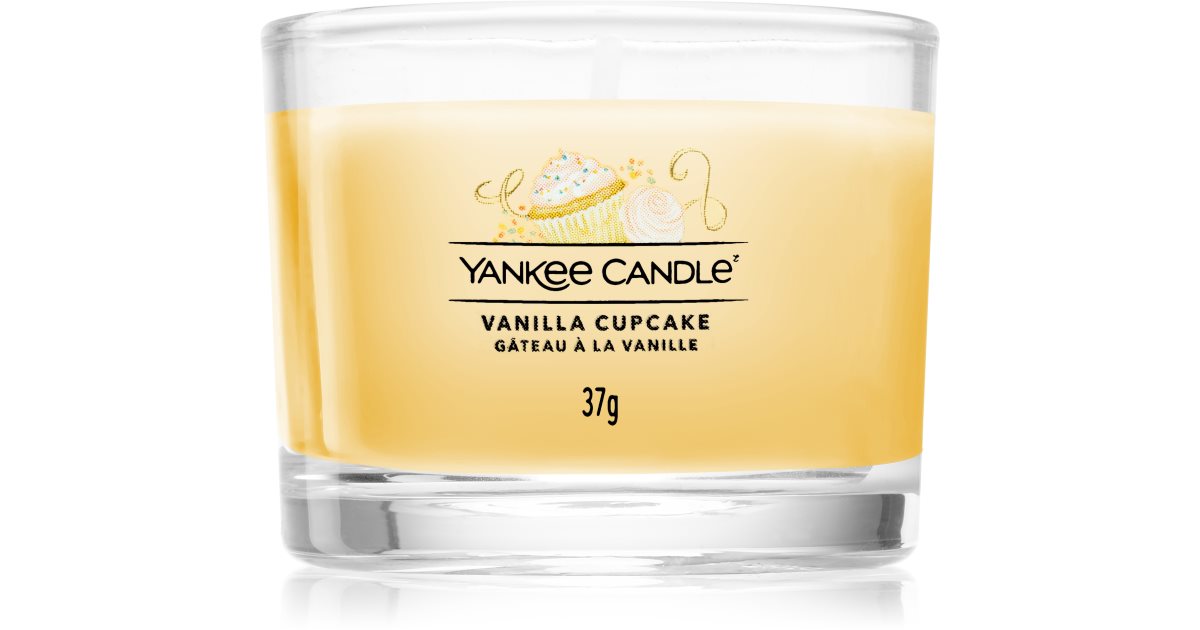 Yankee Candle Vanilla Cupcake votive candle glass | notino.co.uk