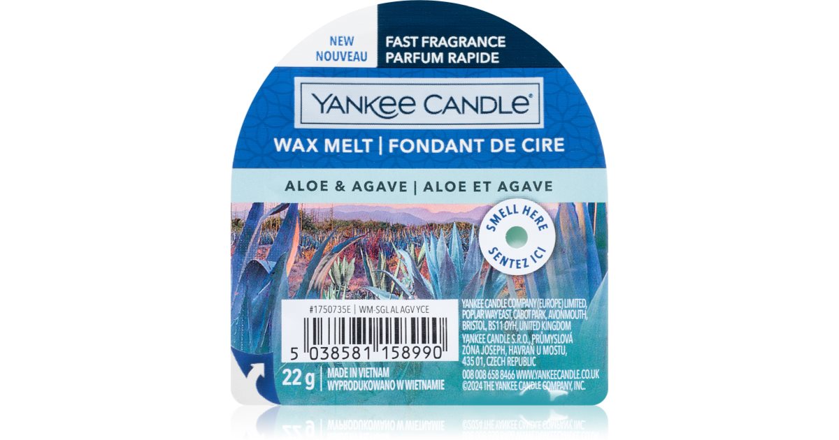Yankee Candle Aloe & Agave vosk do aromalampy | notino.cz