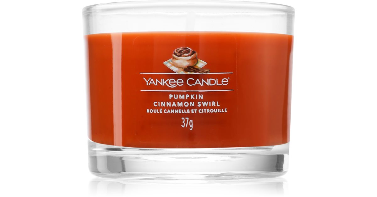 Yankee Candle Pumpkin Cinnamon Swirl votive candle | notino.co.uk